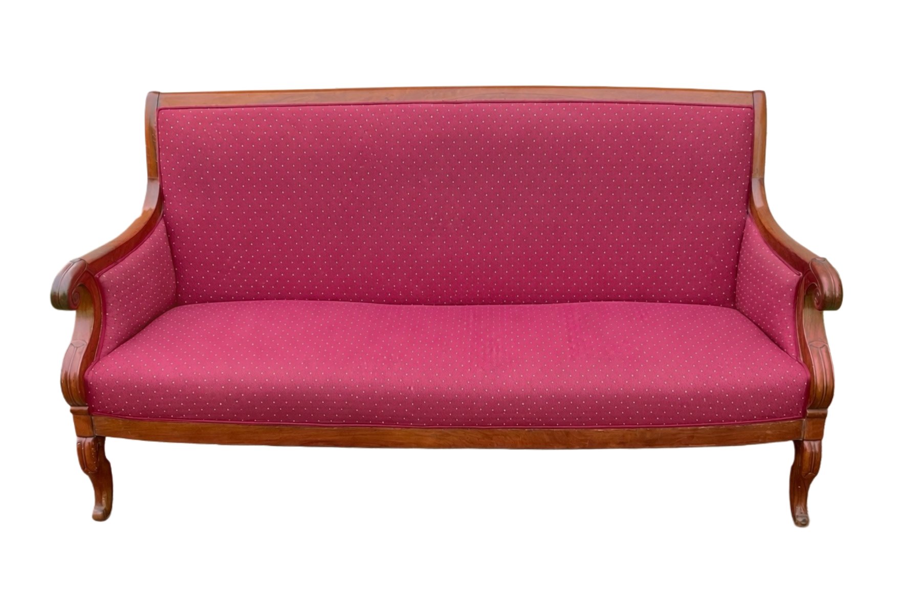 Napoleon Directoire-Style Banquette Lounge, 1890s for sale at Pamono