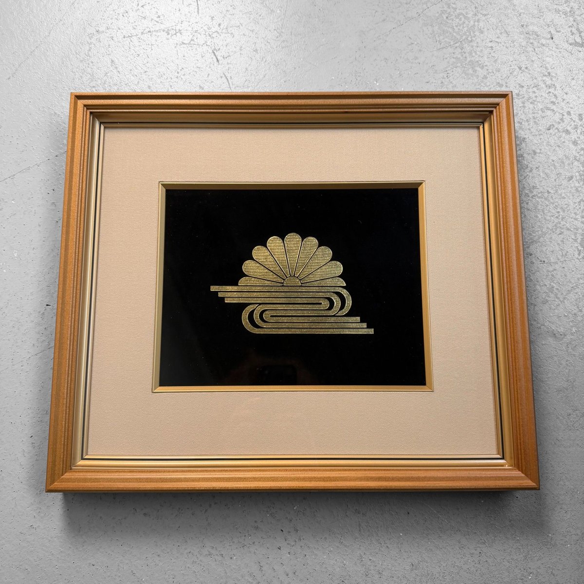 Vintage Wajima-Nuri Lacquer Wall Piece, 1970s for sale at Pamono