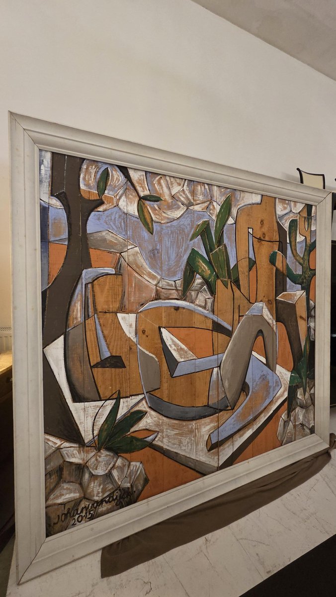 Johan Van Dijck, 2013, Huile sur Sapin, Encadrée en vente sur Pamono