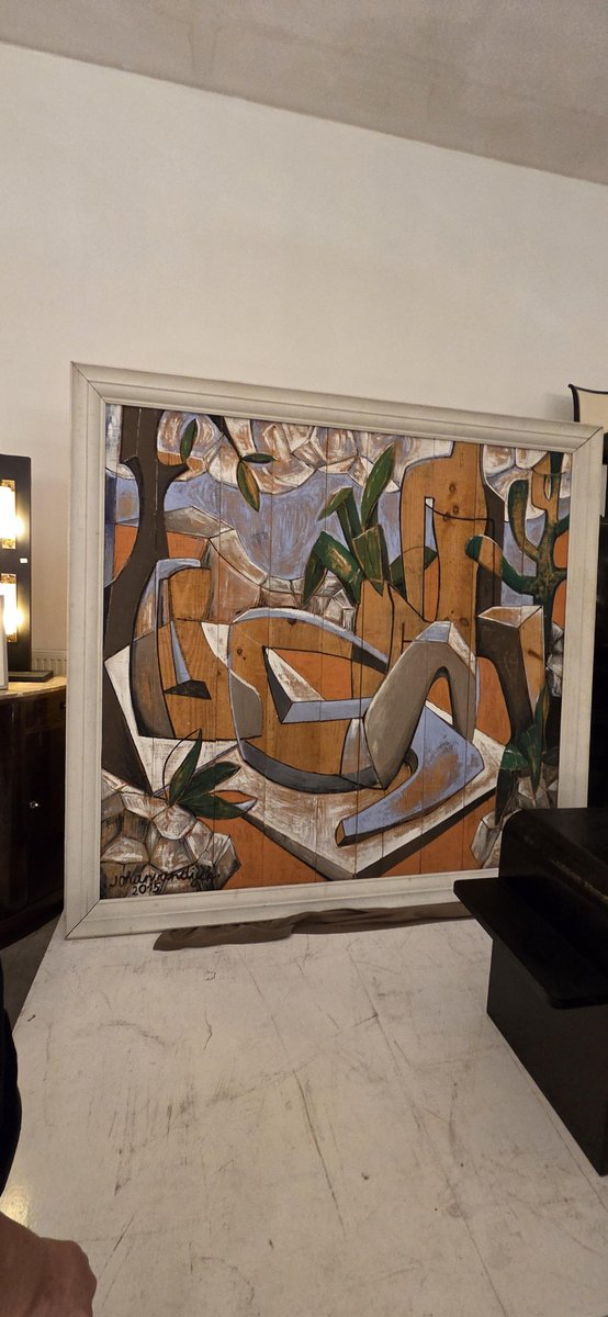 Johan Van Dijck, 2013, Huile sur Sapin, Encadrée en vente sur Pamono