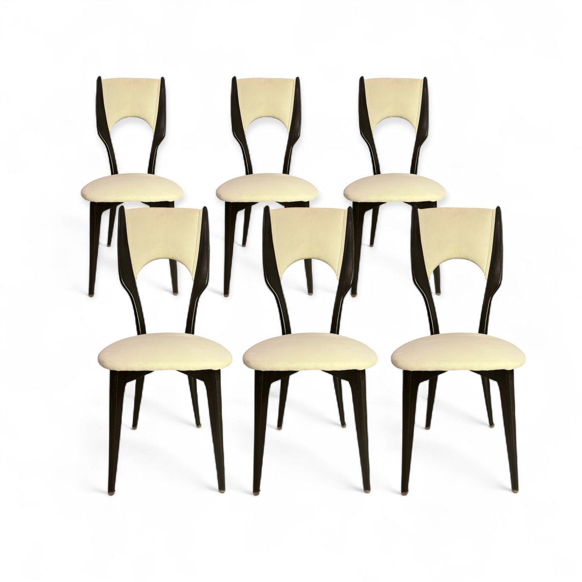 Vintage Chairs by Paolo Buffa, 1950s, Set of 6 for sale at Pamono