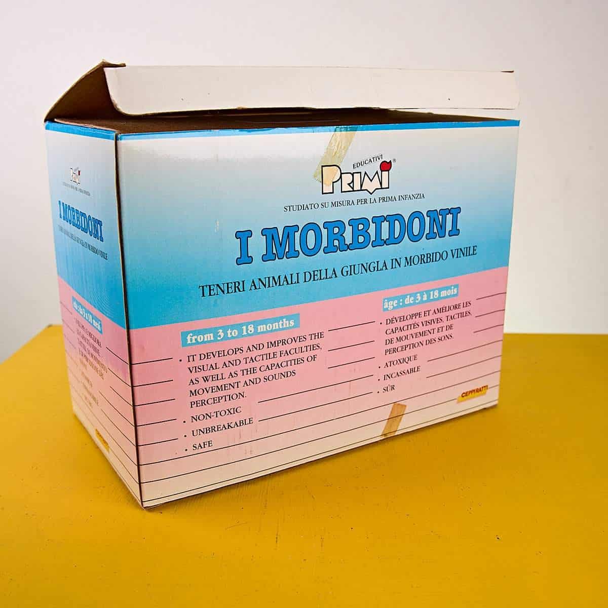 Vintage Plastic Rhinoceros Doll attributed to I Morbideni Pietreratti ...