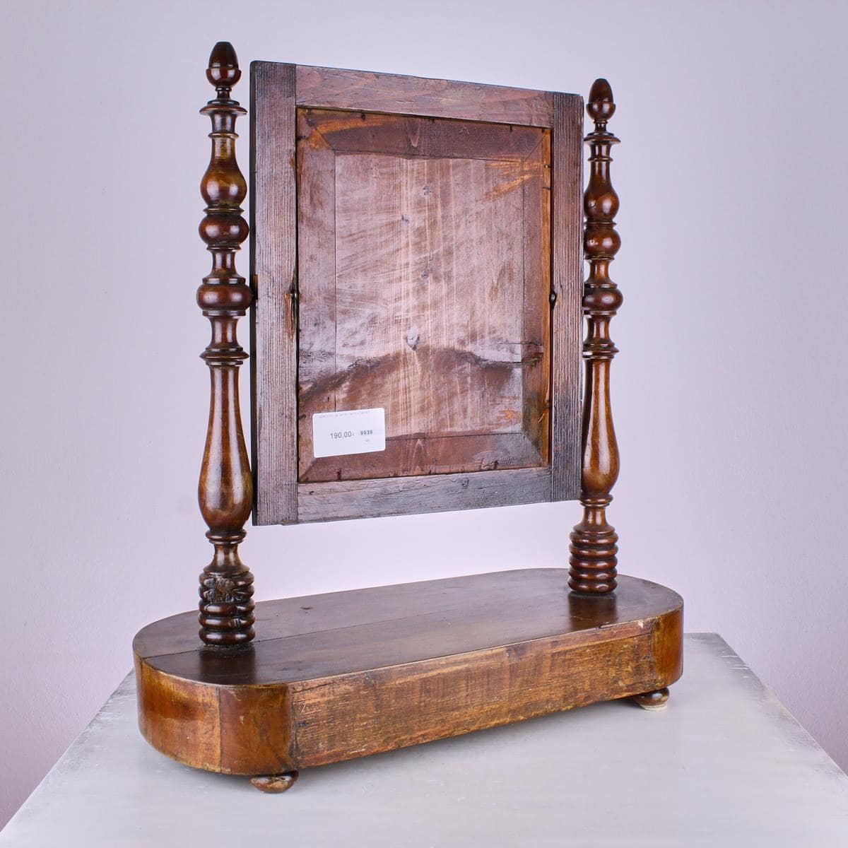 Carlo X Threaded Table Mirror for sale at Pamono