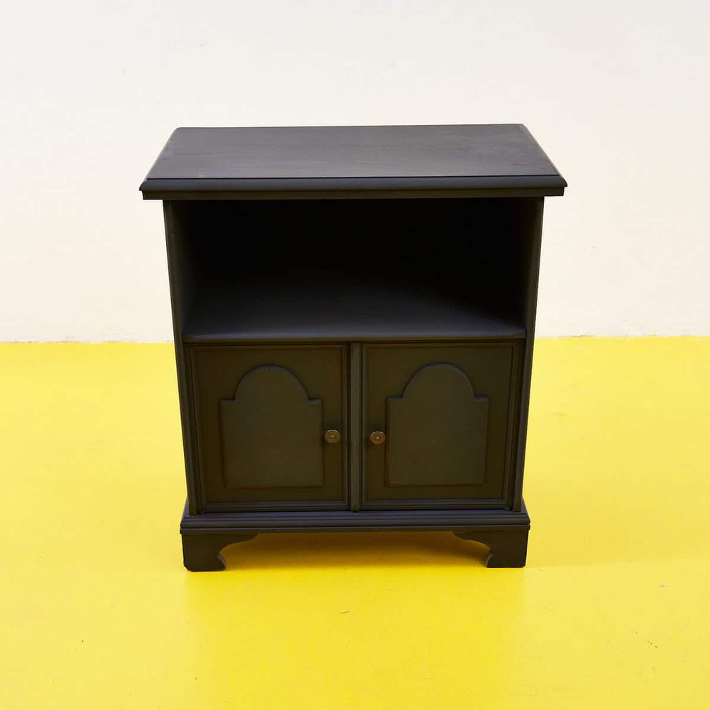 Vintage Italian Wooden Cabinet for sale at Pamono