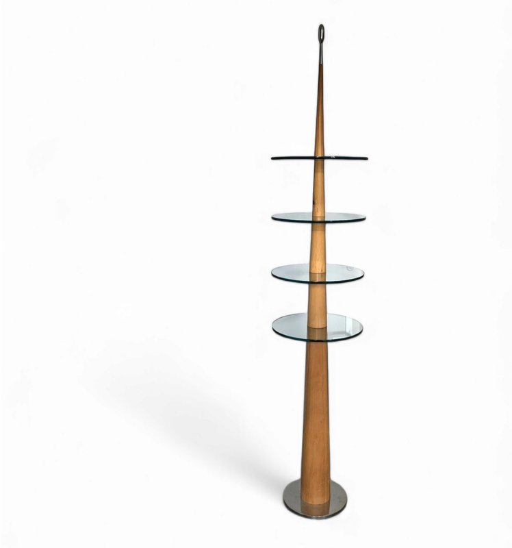 Display Tower with Glass Plates, 1980s for sale at Pamono