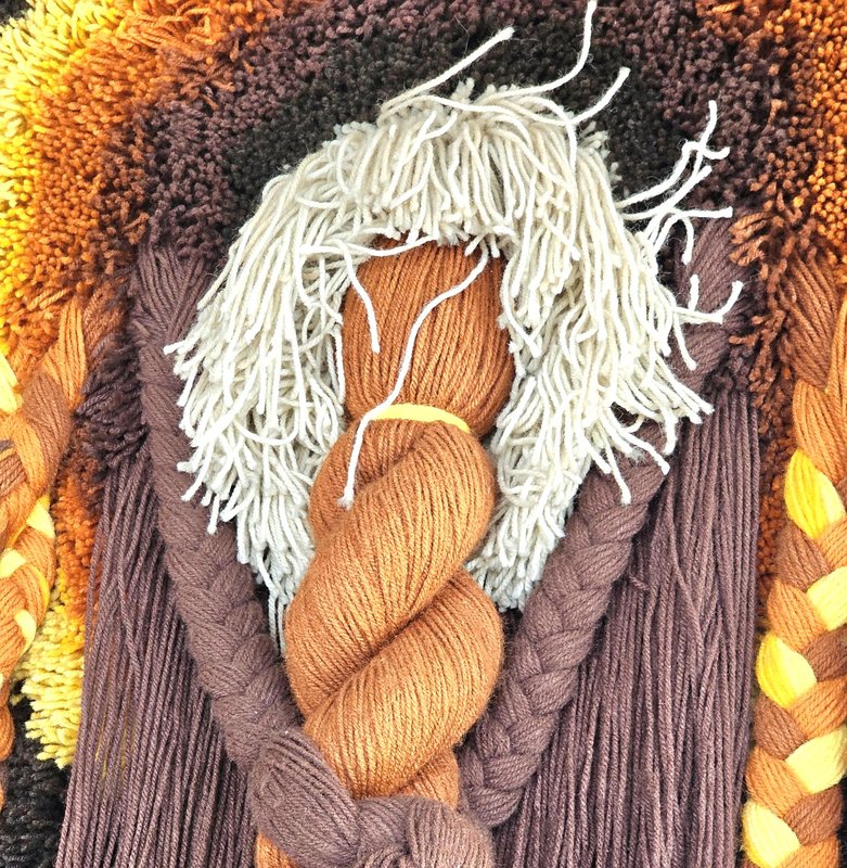 Macramé Wall Tapestry from Desso Studio for sale at Pamono