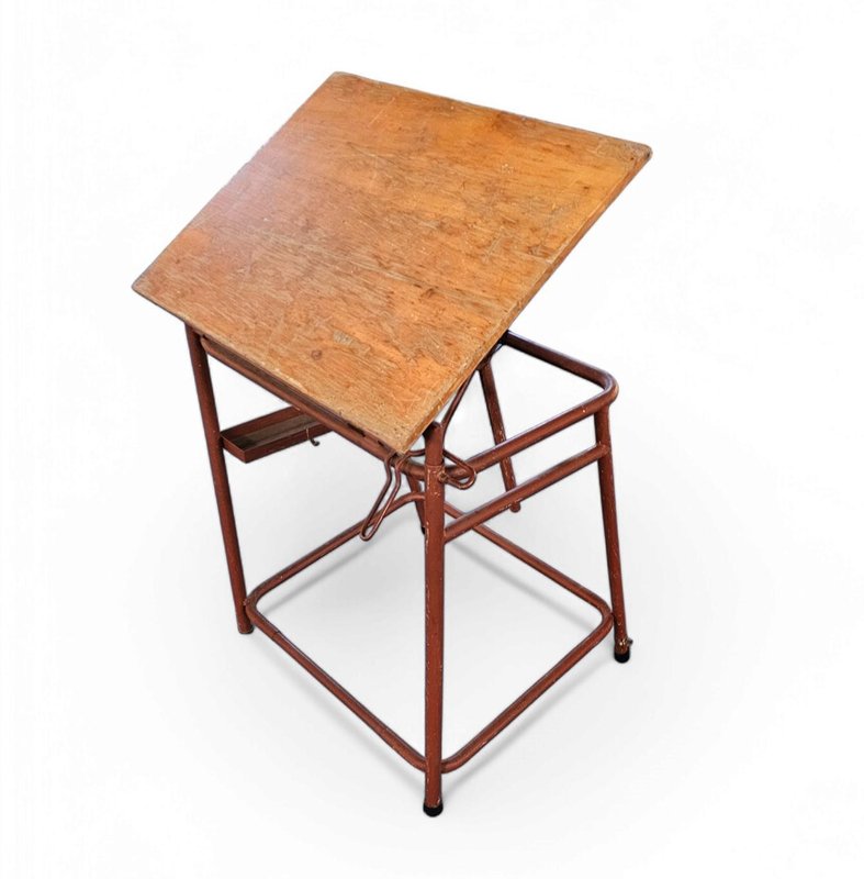 Adjustable Drawing Table, 1950s for sale at Pamono