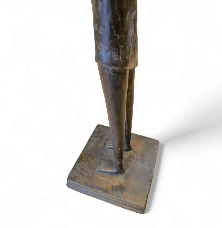 African Bronze Figure, 1970s for sale at Pamono