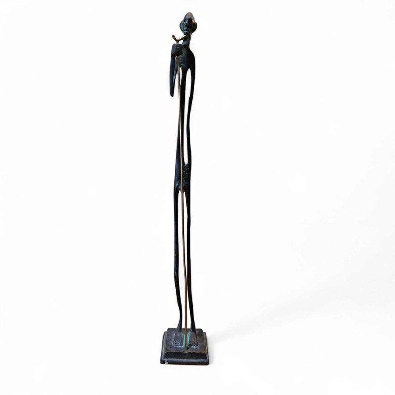 African Bronze Figure, 1970s for sale at Pamono