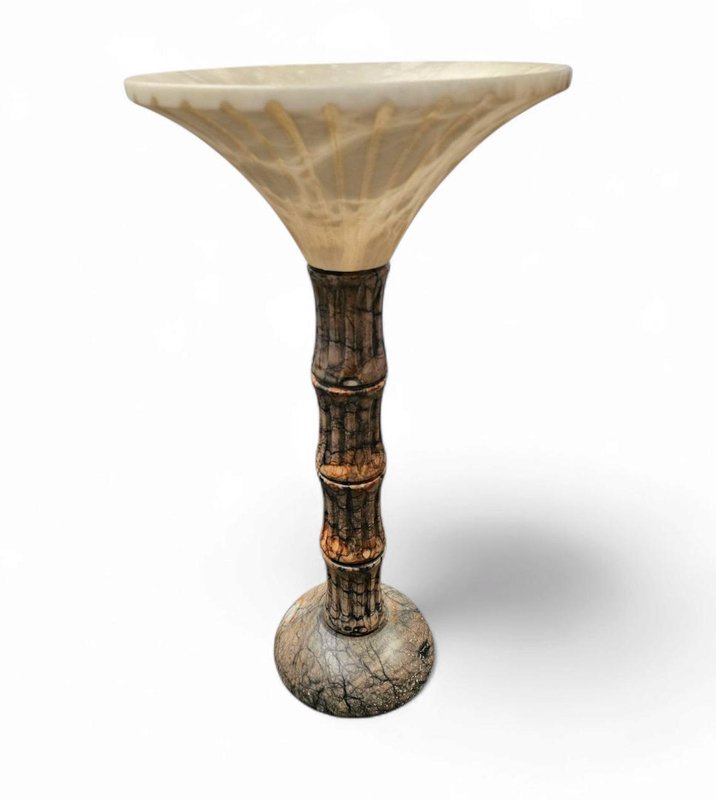 Alabaster Tischlampe von Pegasan, Spanien, 1970er bei Pamono kaufen