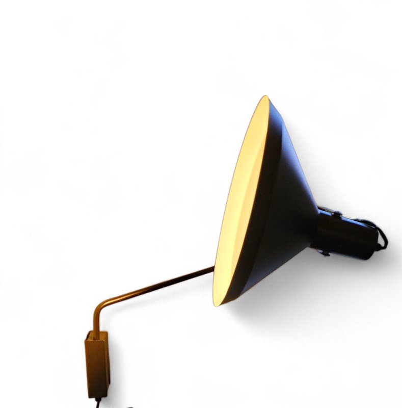 Large Metal Articulating Paperclip Wall Light by Hoogervorst for Anvia ...