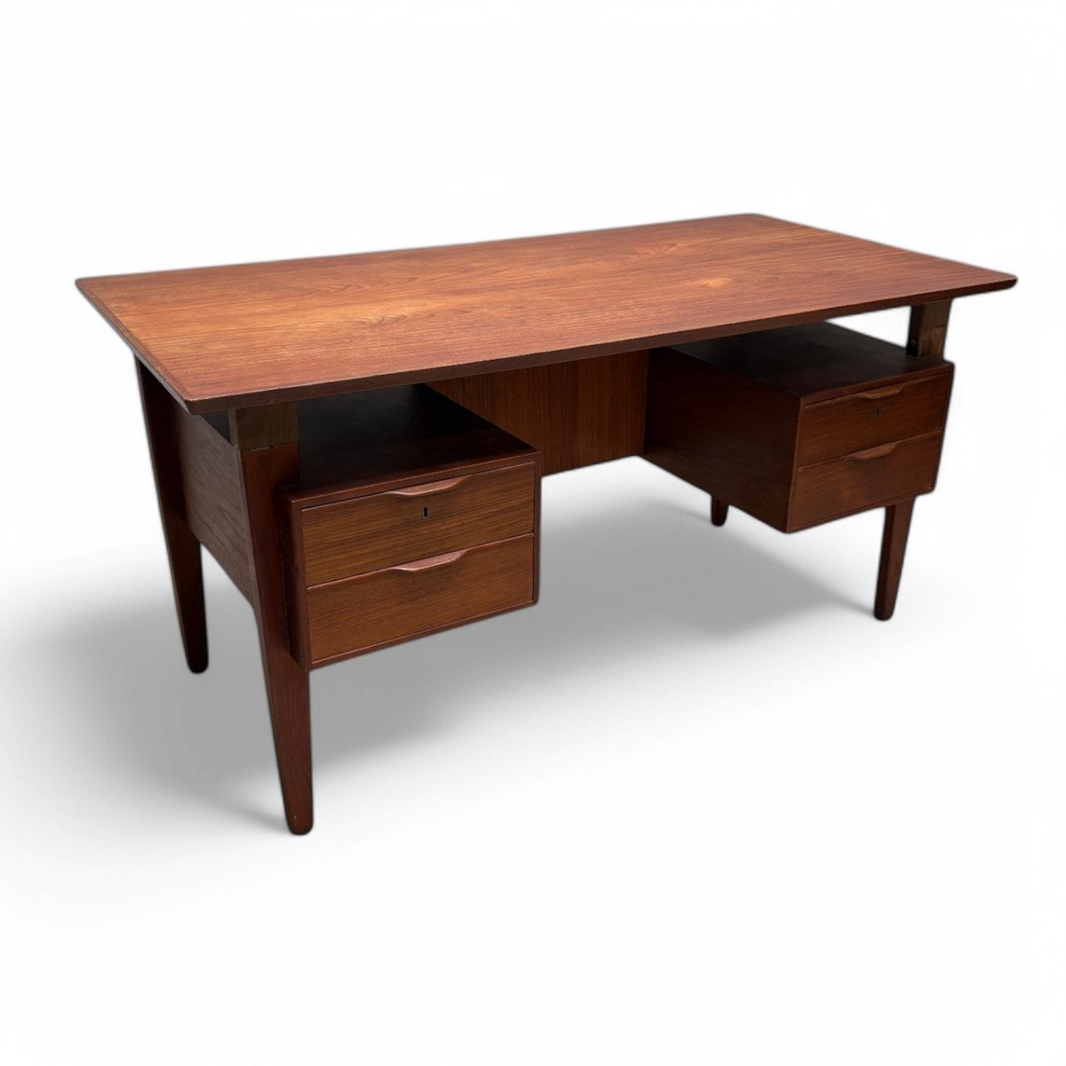 Bureau en Teck par Henning Jorgensen, Danemark, 1960s en vente sur Pamono