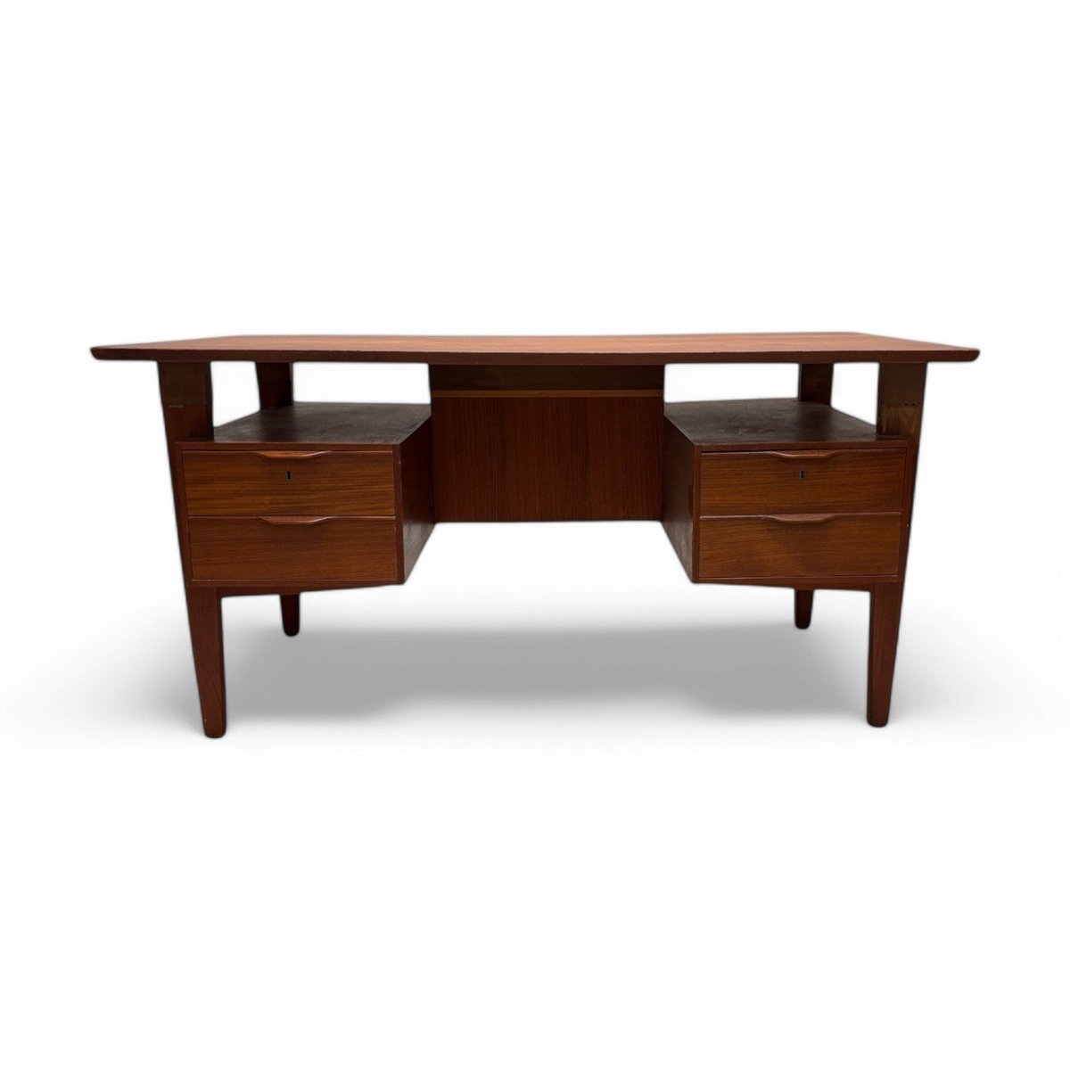 Bureau en Teck par Henning Jorgensen, Danemark, 1960s en vente sur Pamono