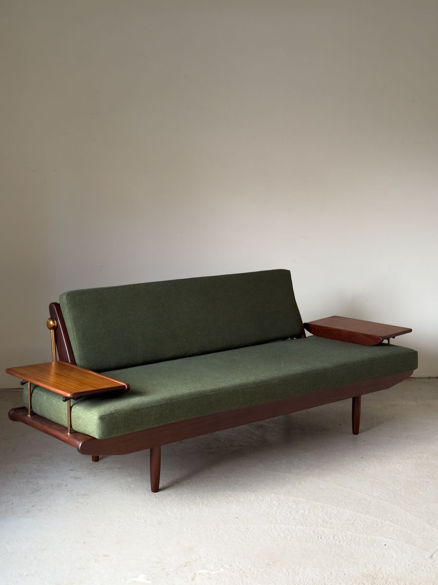 Canapé Wentworth en Tissus Camira Vert Maine Line par Toothill, 1960s ...