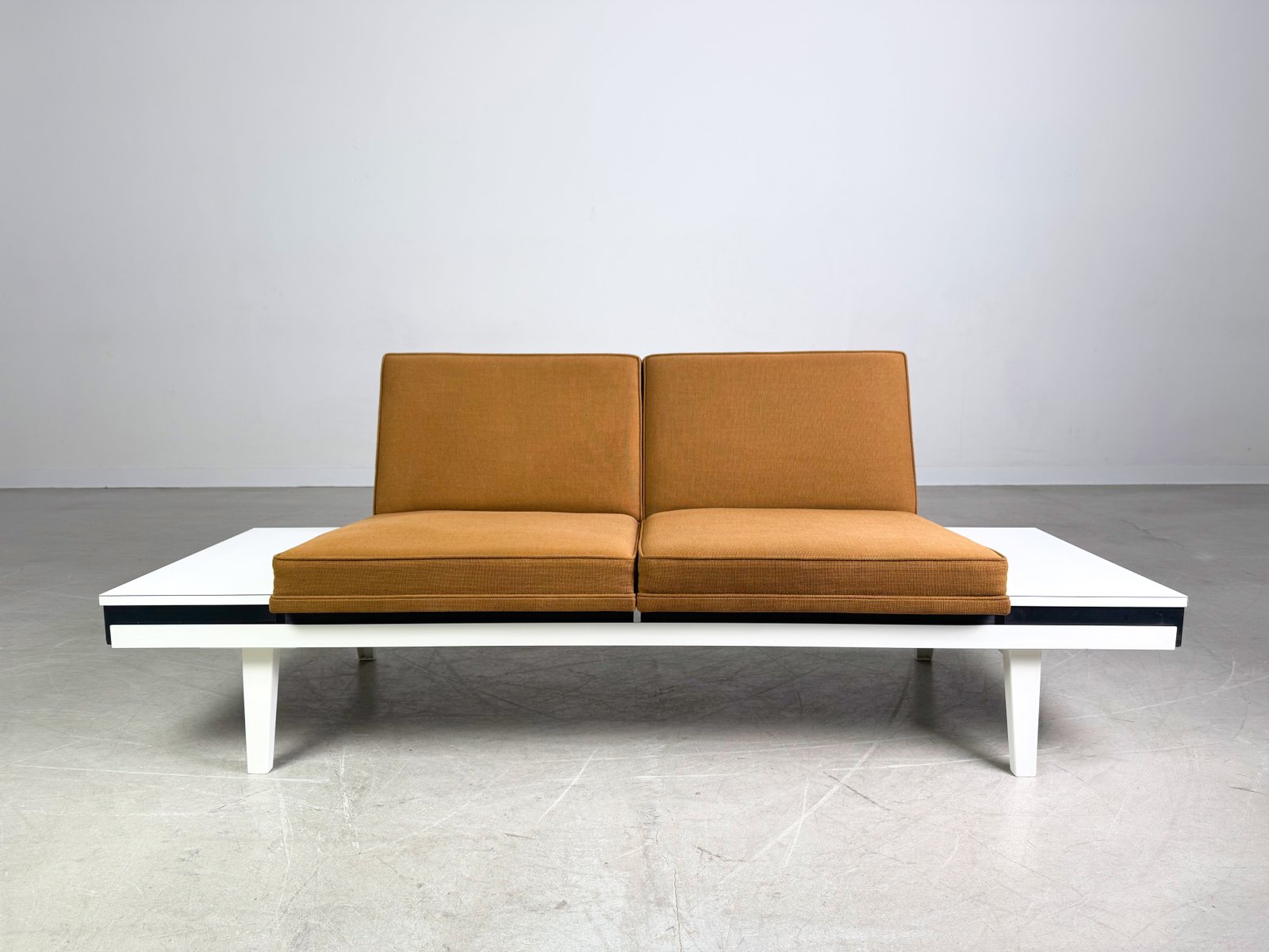 Mid-Century Modern Sofa with Steel Frame from Herman Miller for sale at ...
