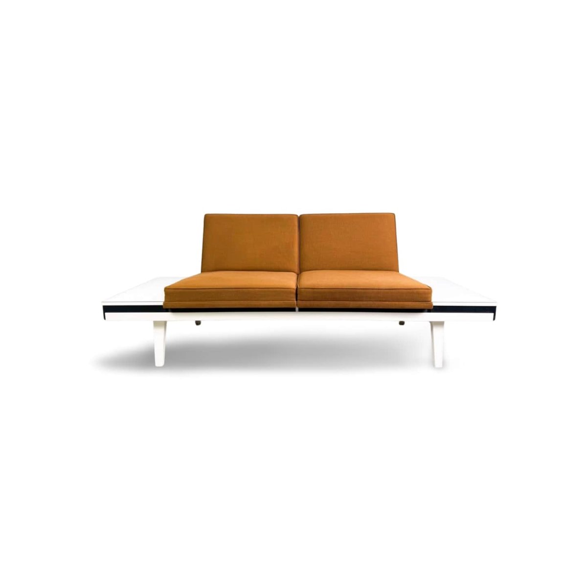 Mid-Century Modern Sofa with Steel Frame from Herman Miller for sale at ...