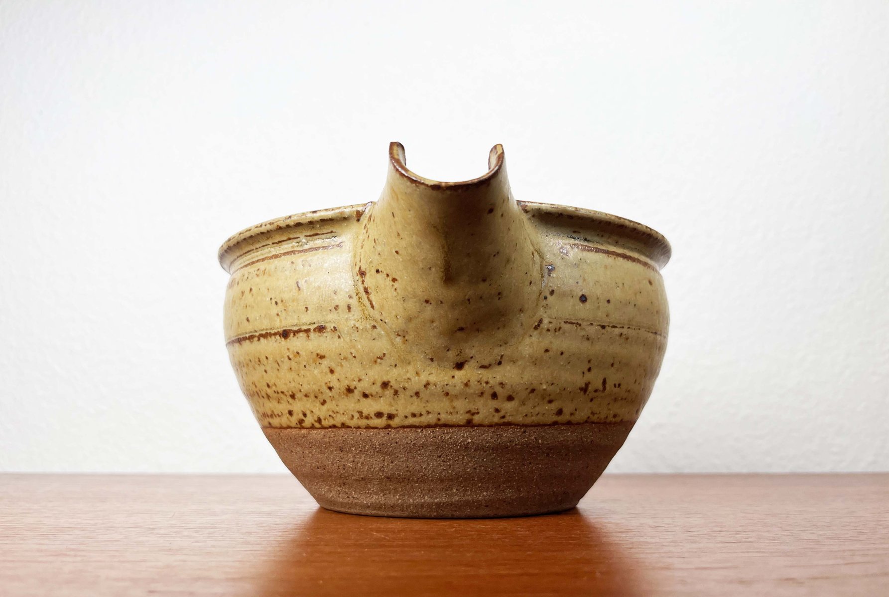Mid-Century Modern British Studio Pottery Bowl by Richard Batterham ...