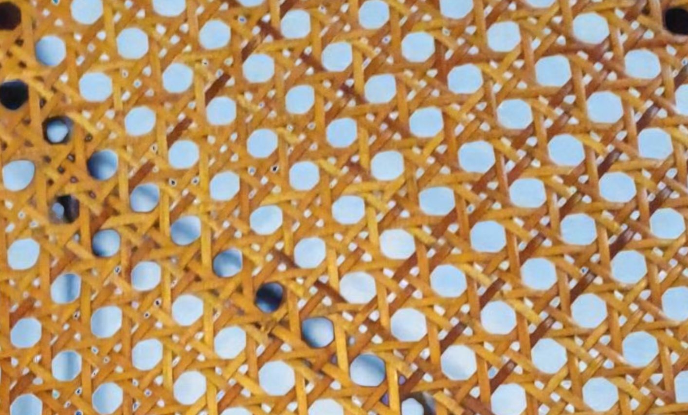 Antique Victorian Walnut Barley Twist Library Armchair with Cane Seat ...