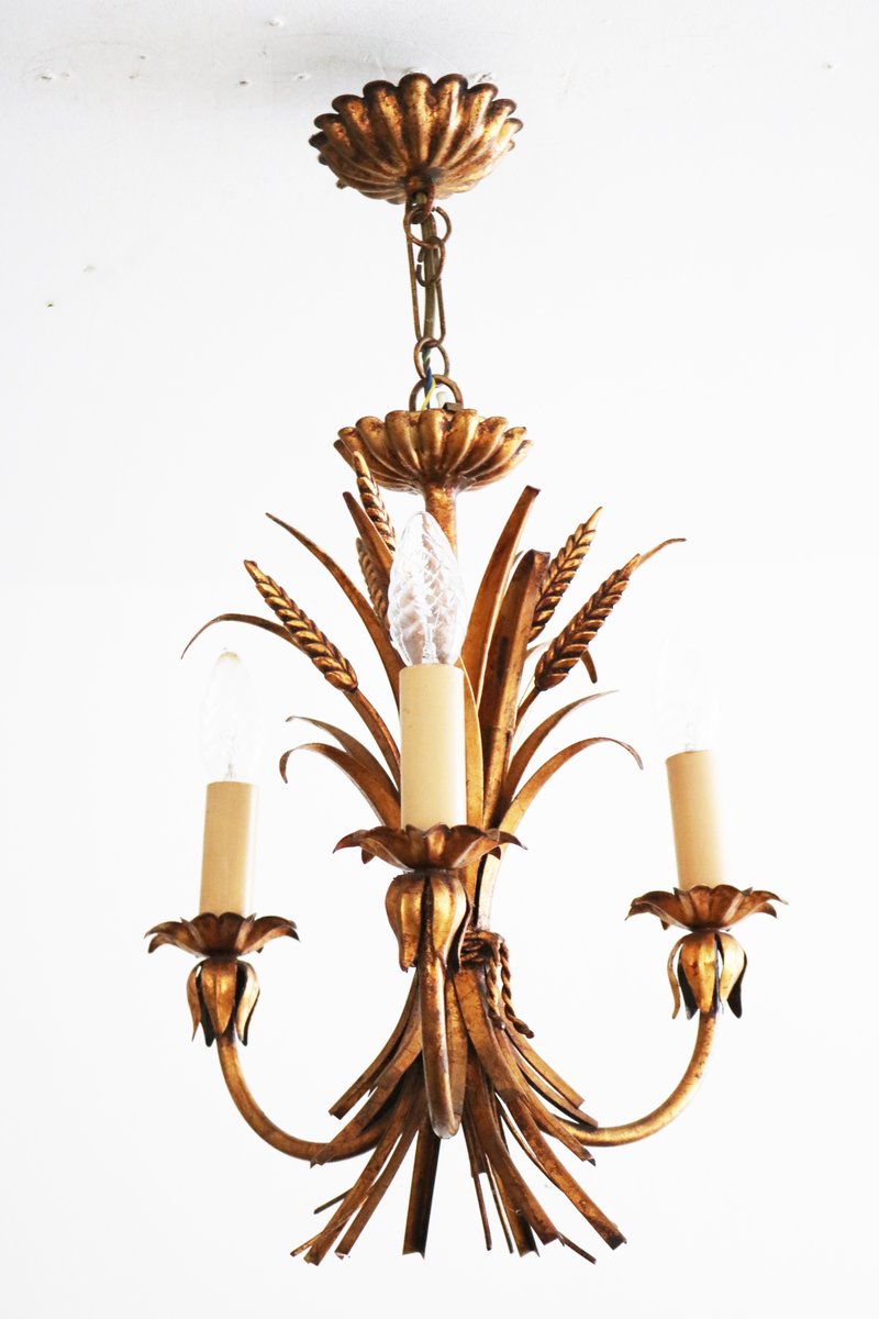 Hollywood Regency Chandelier by Hans Kögl, 1970s for sale at Pamono