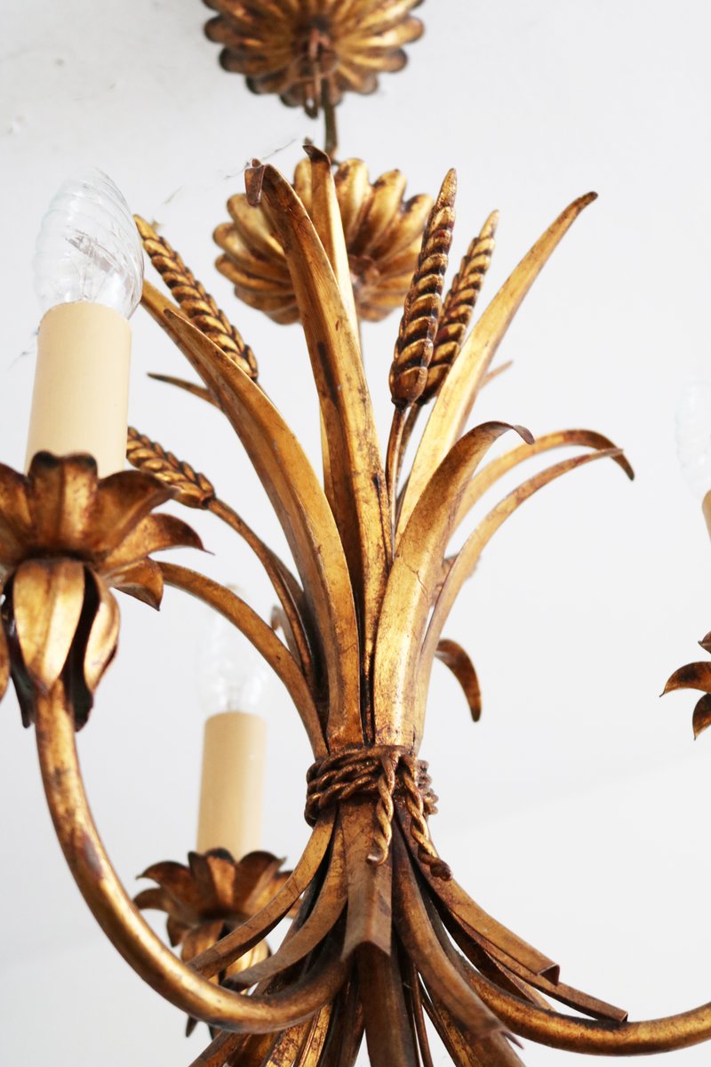 Hollywood Regency Chandelier by Hans Kögl, 1970s for sale at Pamono