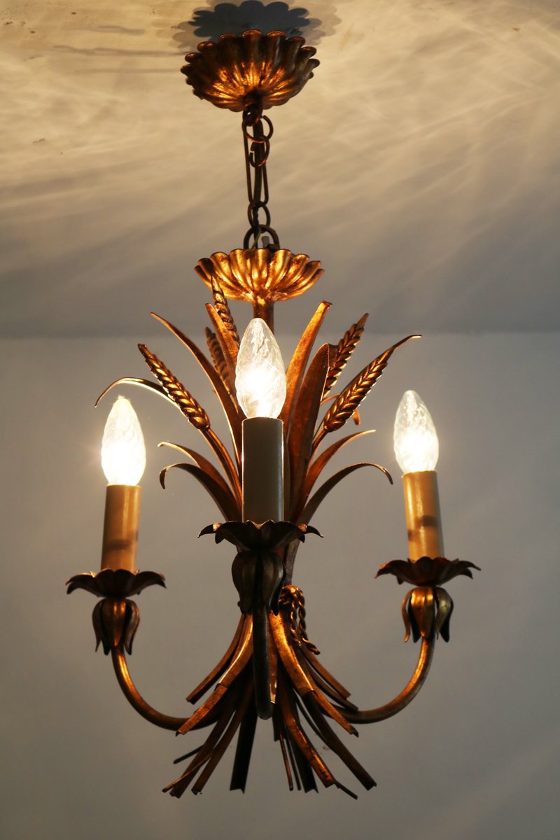 Hollywood Regency Chandelier by Hans Kögl, 1970s for sale at Pamono