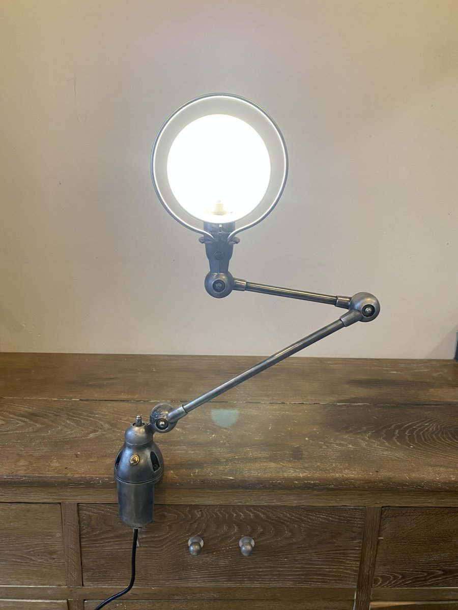 Vintage Desk Lamp by Jean-Louis Domecq for Jieldé, 1950s for sale at Pamono