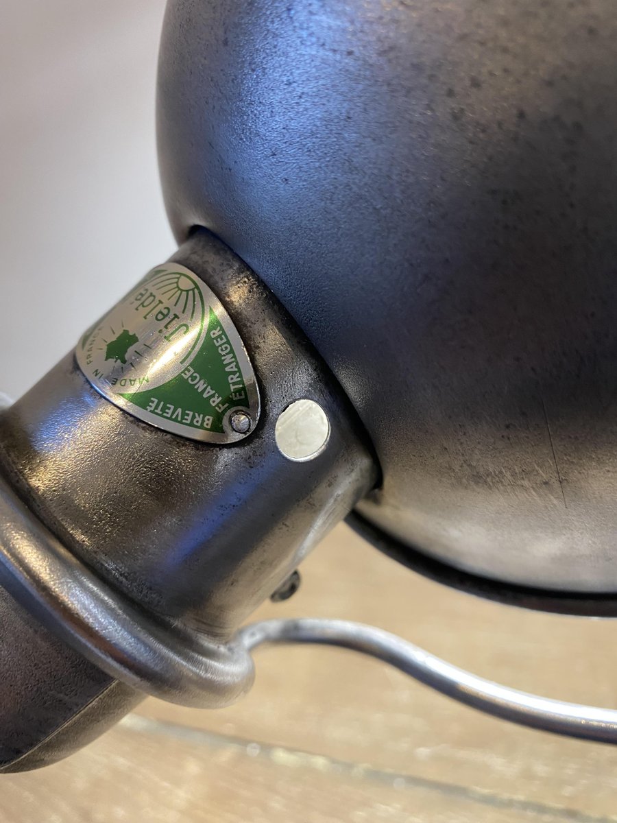 Vintage Desk Lamp by Jean-Louis Domecq for Jieldé, 1950s for sale at Pamono