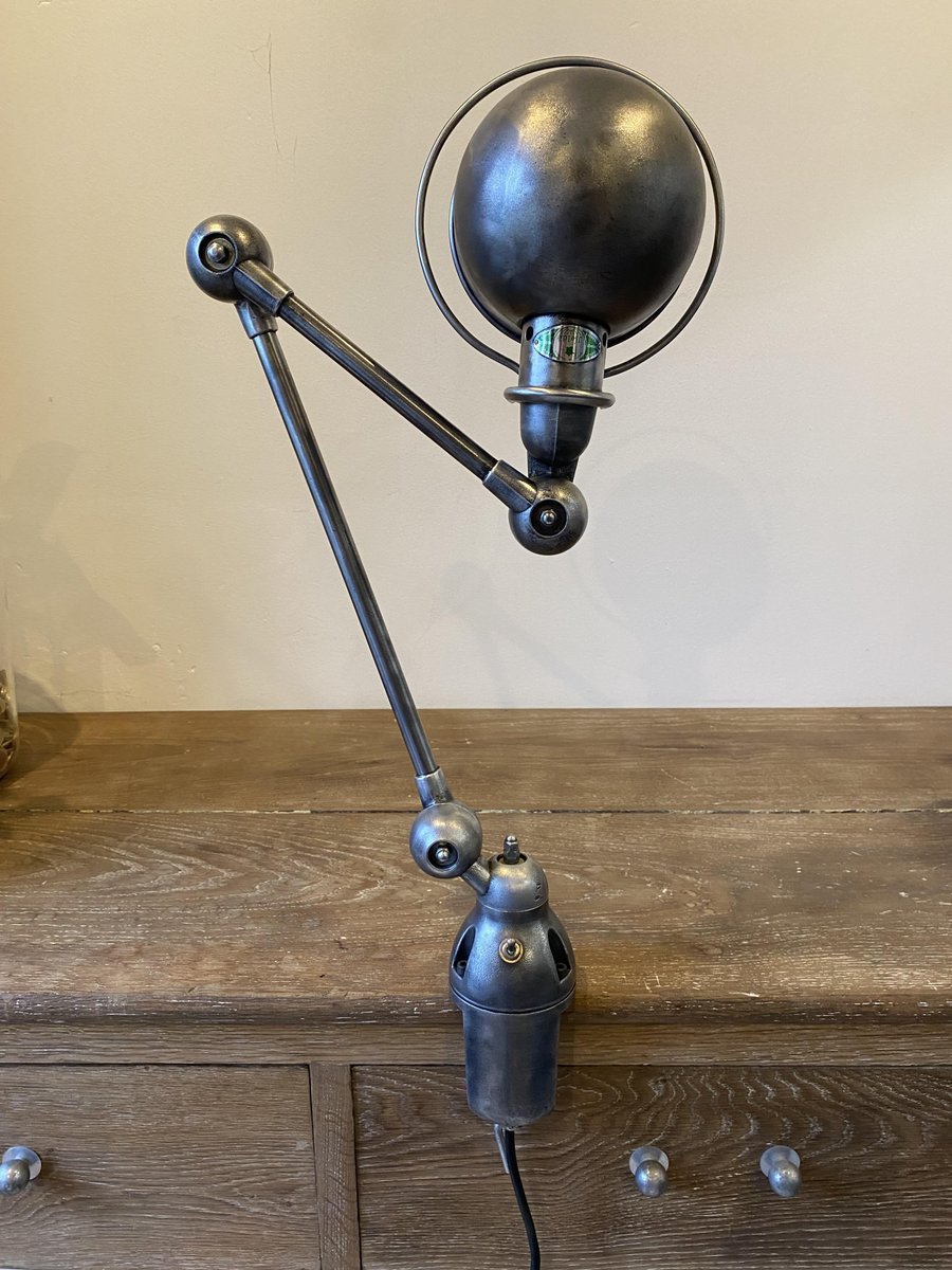 Vintage Desk Lamp by Jean-Louis Domecq for Jieldé, 1950s for sale at Pamono