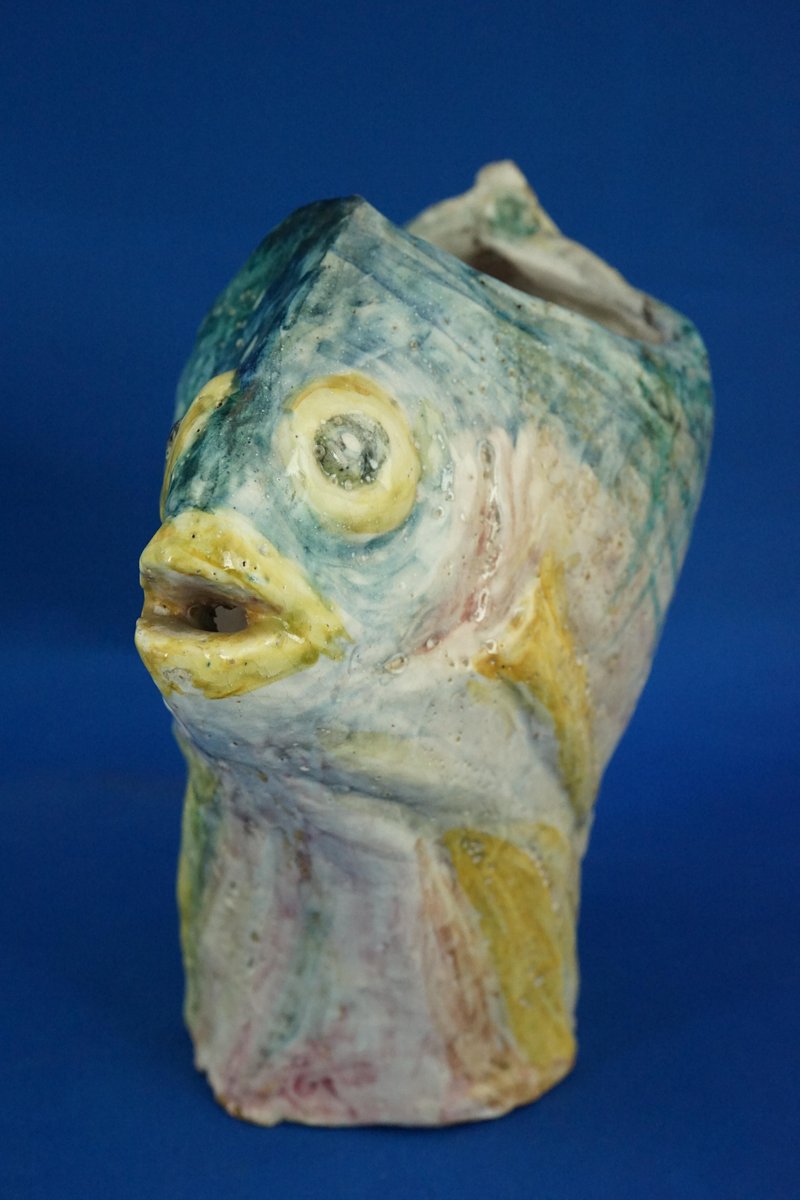 Vintage Zoomorphic Majolica Jug by Ceramiche Dischia, 1950s for sale at ...