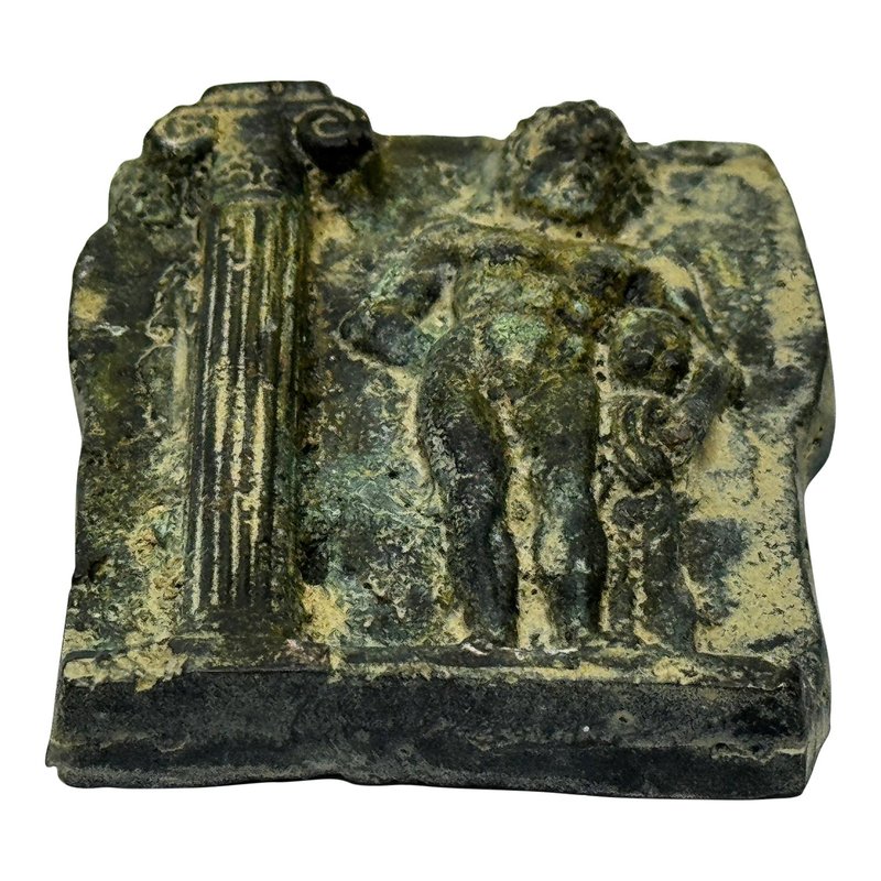 Antique Historic Classical Mythology Roman Bronze Plaque Mount ...