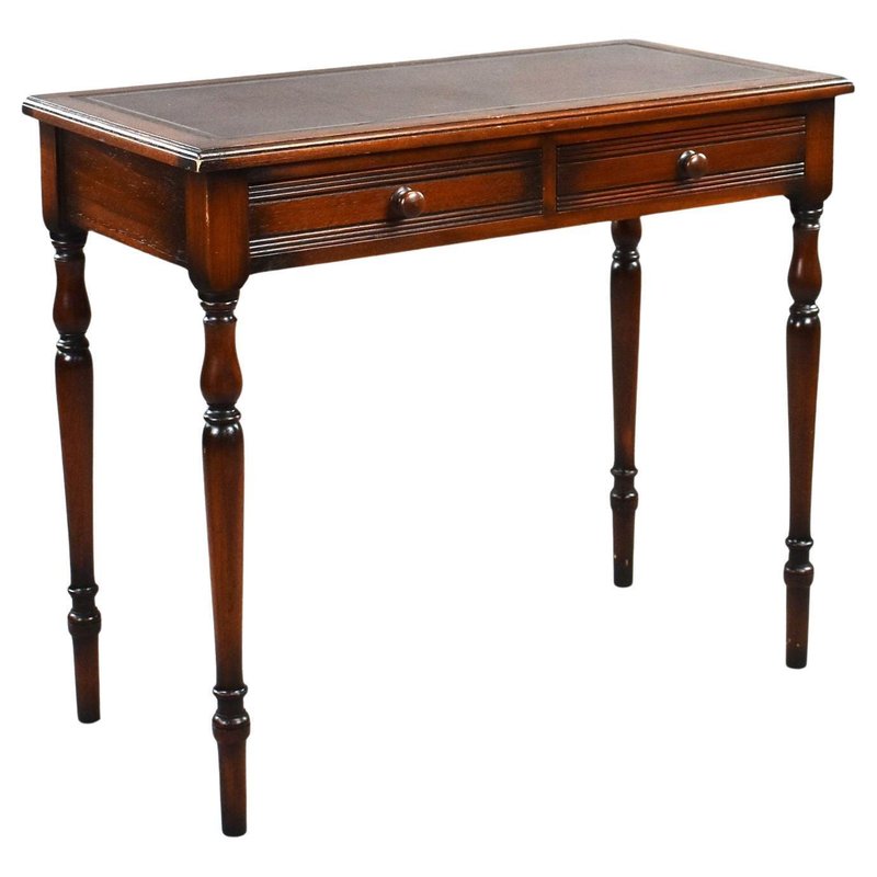 Edwardian Mahogany Writing Table, 1900s for sale at Pamono