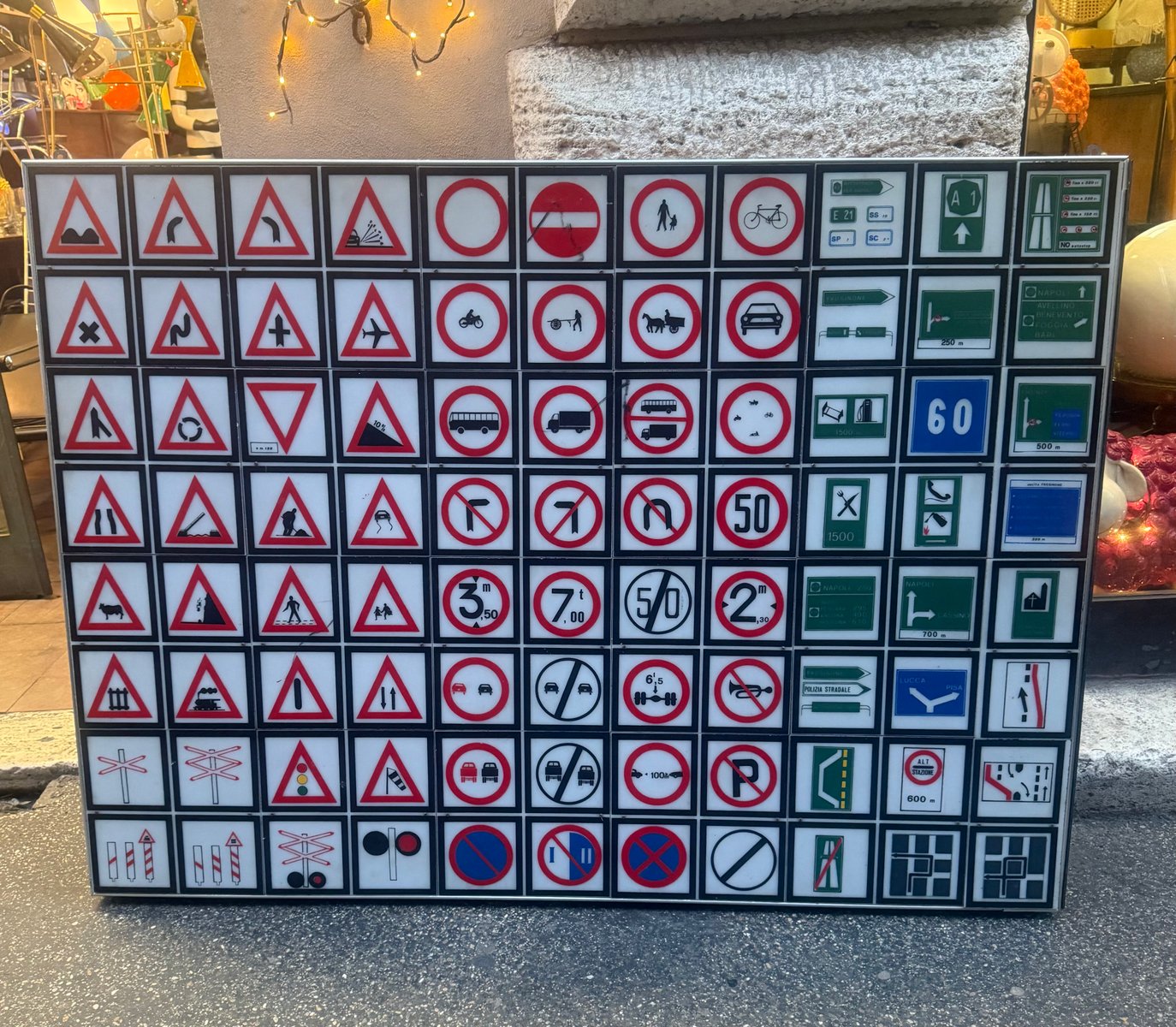 Vintage Road Sign, 1970s for sale at Pamono