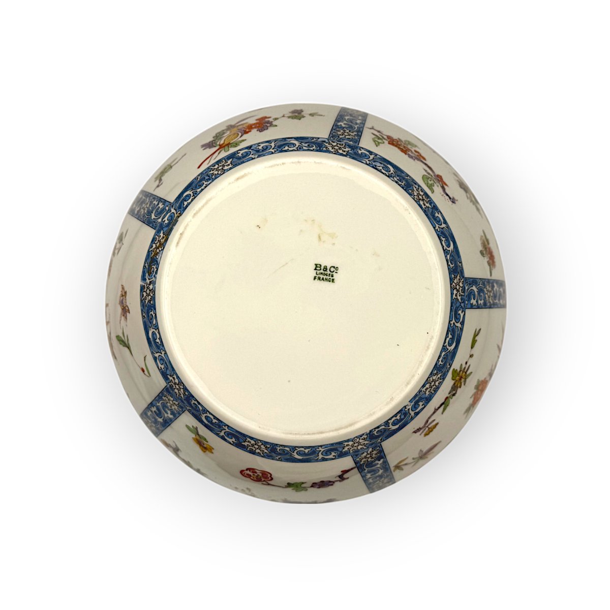 Vaso Limoge di B & Co., Francia, fine XIX secolo in vendita su Pamono