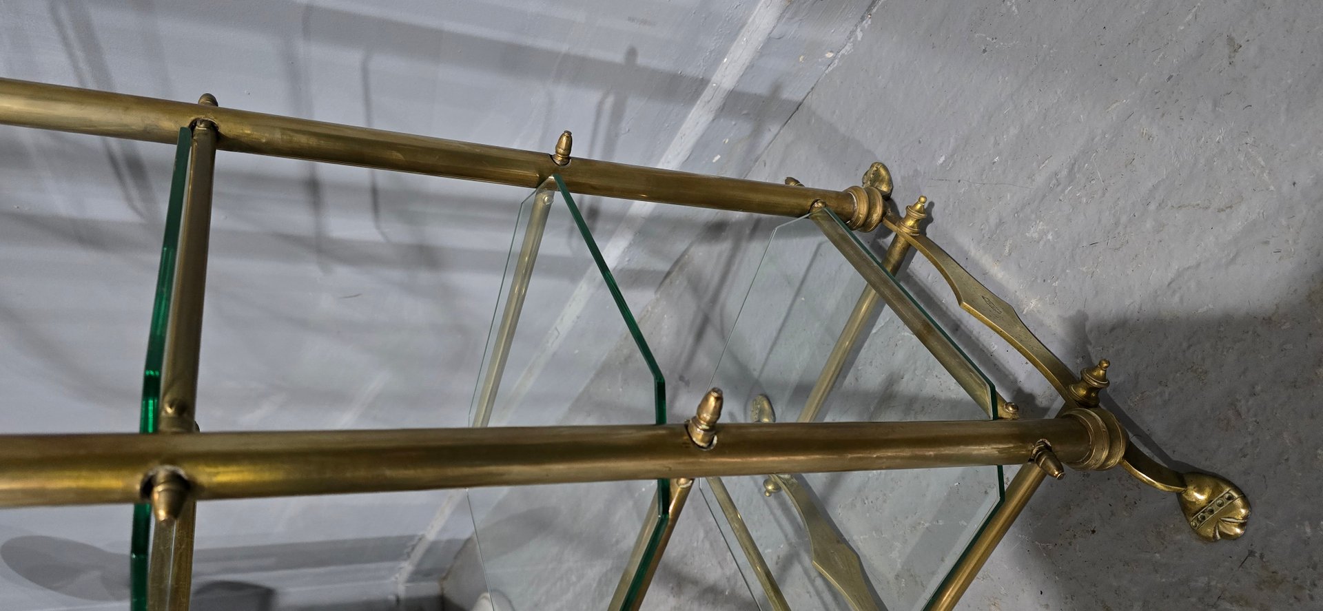 Espositore da negozio in ottone di Harris and Sheldon Ltd., 1900 in ...