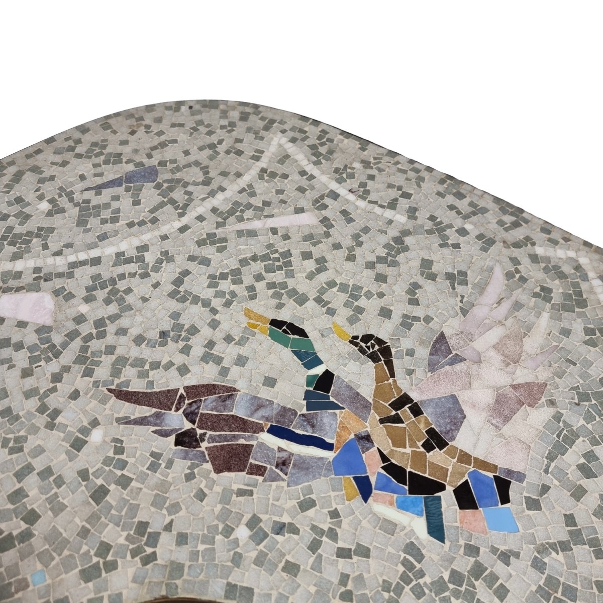 Vintage Mosaic Coffee Table by Berthold Müller, 1960s for sale at Pamono