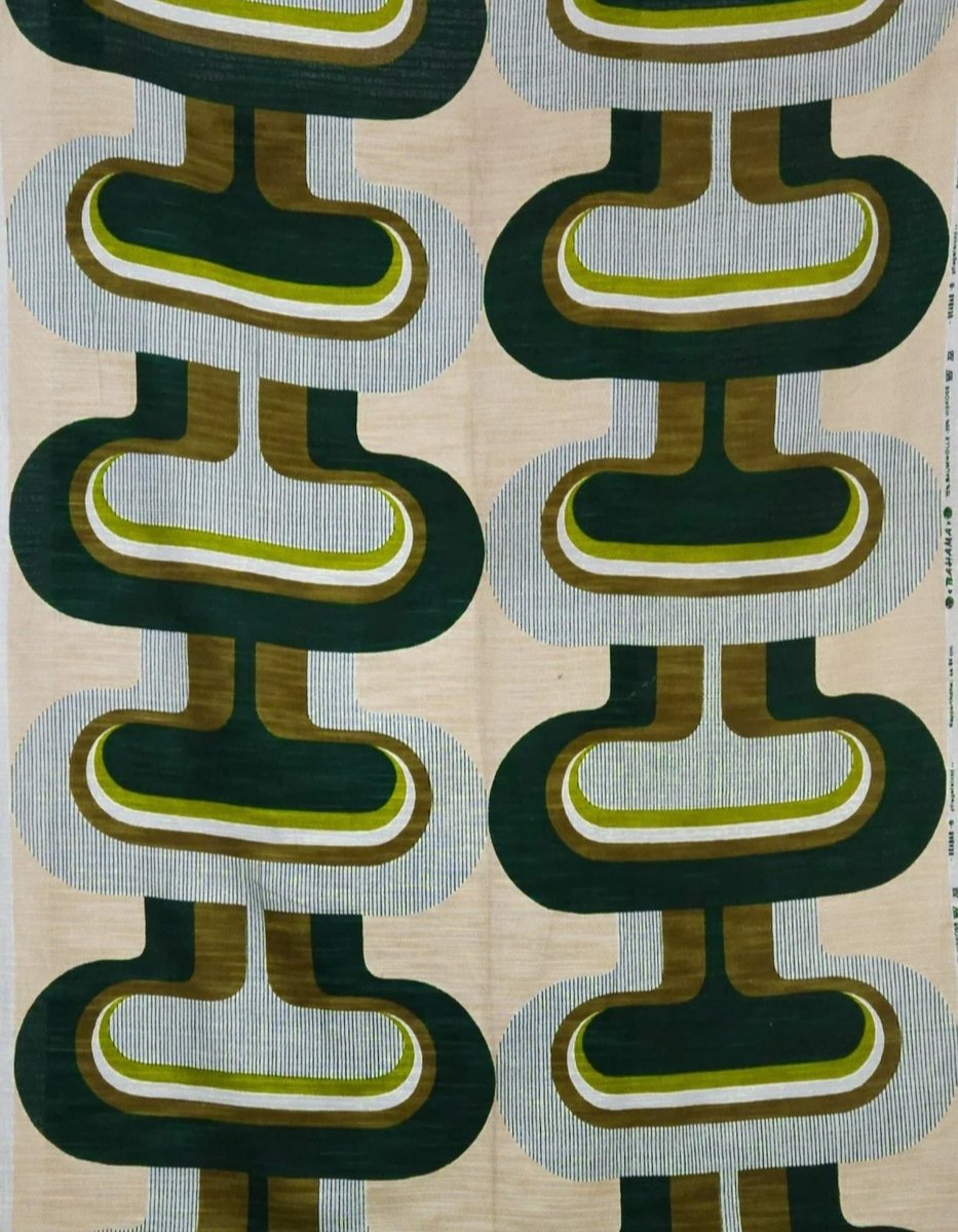 Mid-Century Modern German Ukadan Fabric Bale for Curtains, 1970s for ...