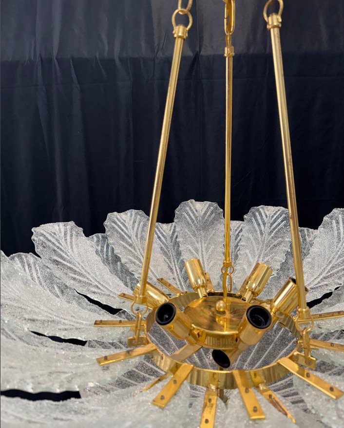 Lampe à Suspension Vintage par Ercole Barovier pour Barovier & Toso ...