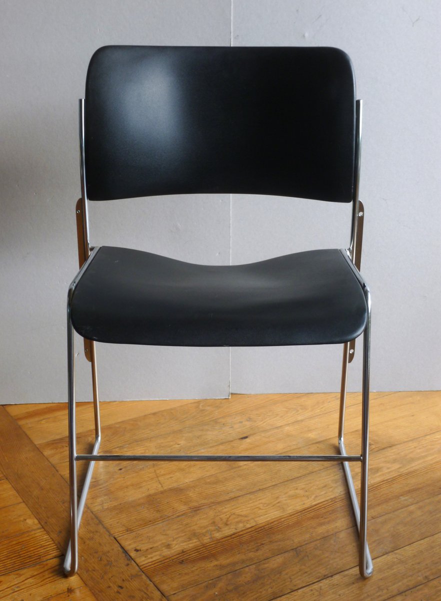 Model GF40/4 Chairs from David Rowland, 1970s, Set of 2 for sale at Pamono