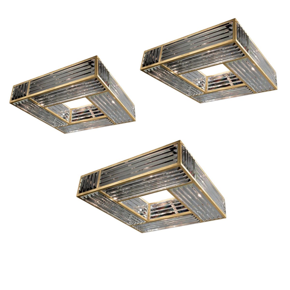 Lampada da soffitto in cristallo di Fine Art Lamps in vendita su Pamono