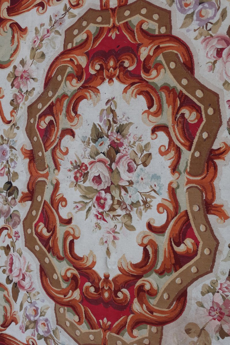 Tappeto Luigi XV Savonnerie in lana in vendita su Pamono