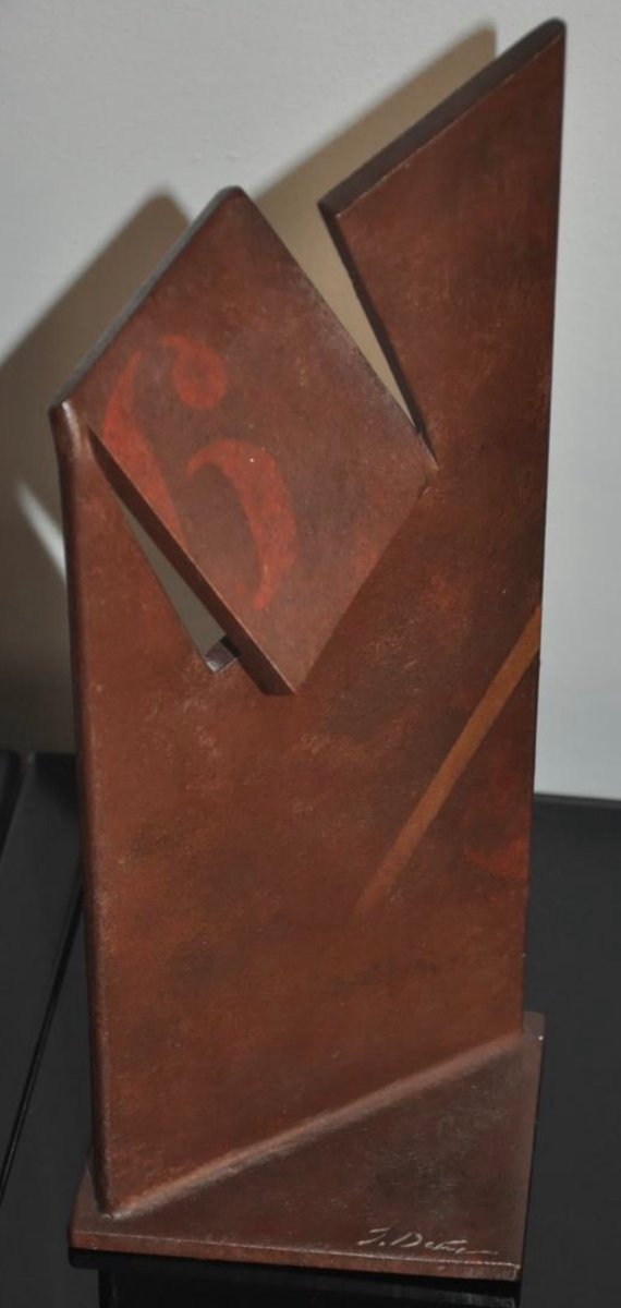 Sculpture en Acier Polychrome par Jose Maria Fernandez Doña, 2007 en ...