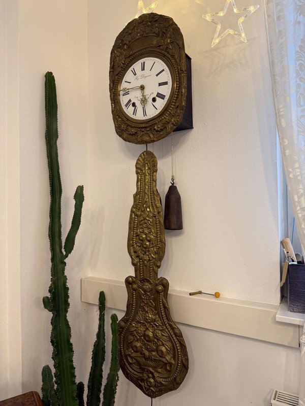 Comtoise Wall Clock by H. Piquant, France for sale at Pamono