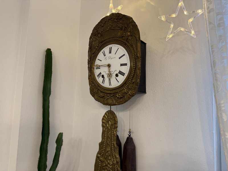 Comtoise Wall Clock by H. Piquant, France for sale at Pamono