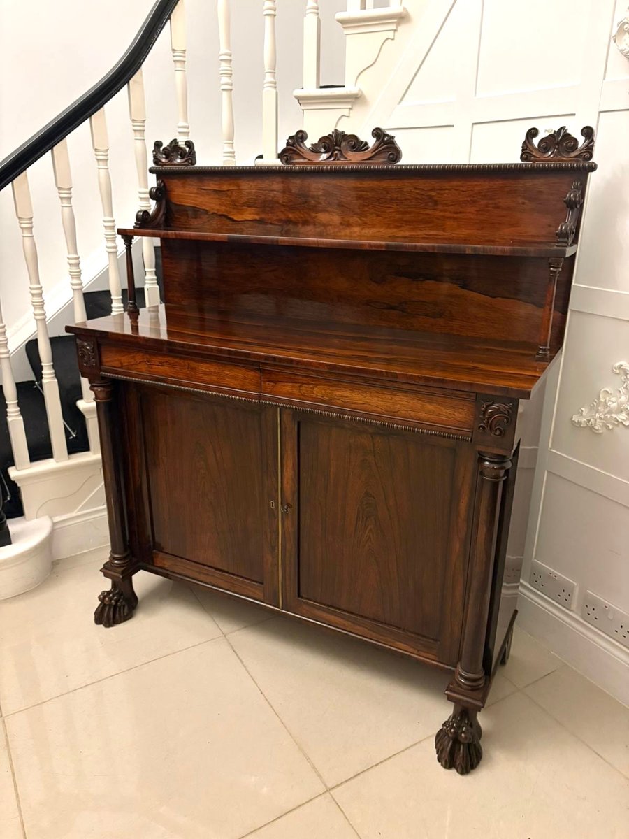 Antique Regency Mahogany Sideboard, 1825 for sale at Pamono
