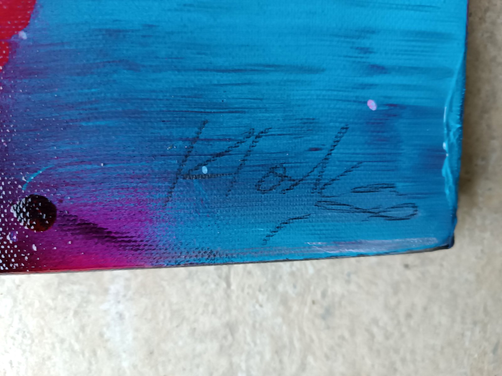 Ovidiu Kloska, die Chrysalis von 19 Uhr, Acryl auf Leinwand bei Pamono ...