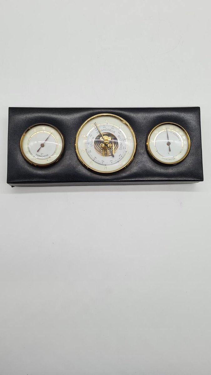 Vintage Weather Station Barometer, 1970s for sale at Pamono