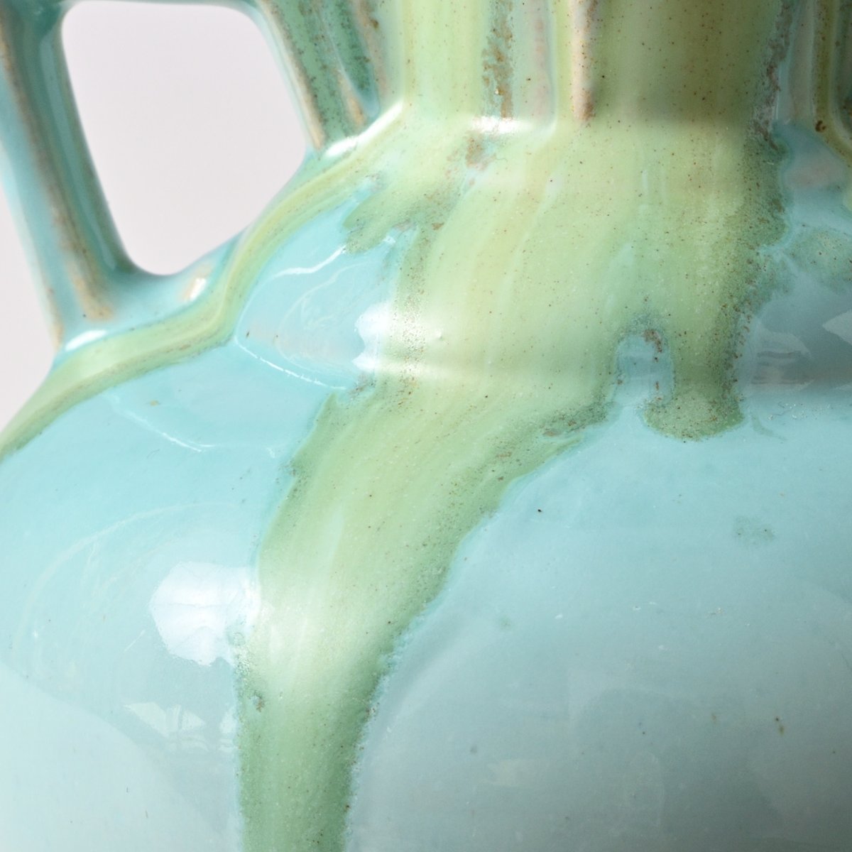 Vaso Drip Glaze Art Deco di Faiencerie Thulin, anni '20 in vendita su ...