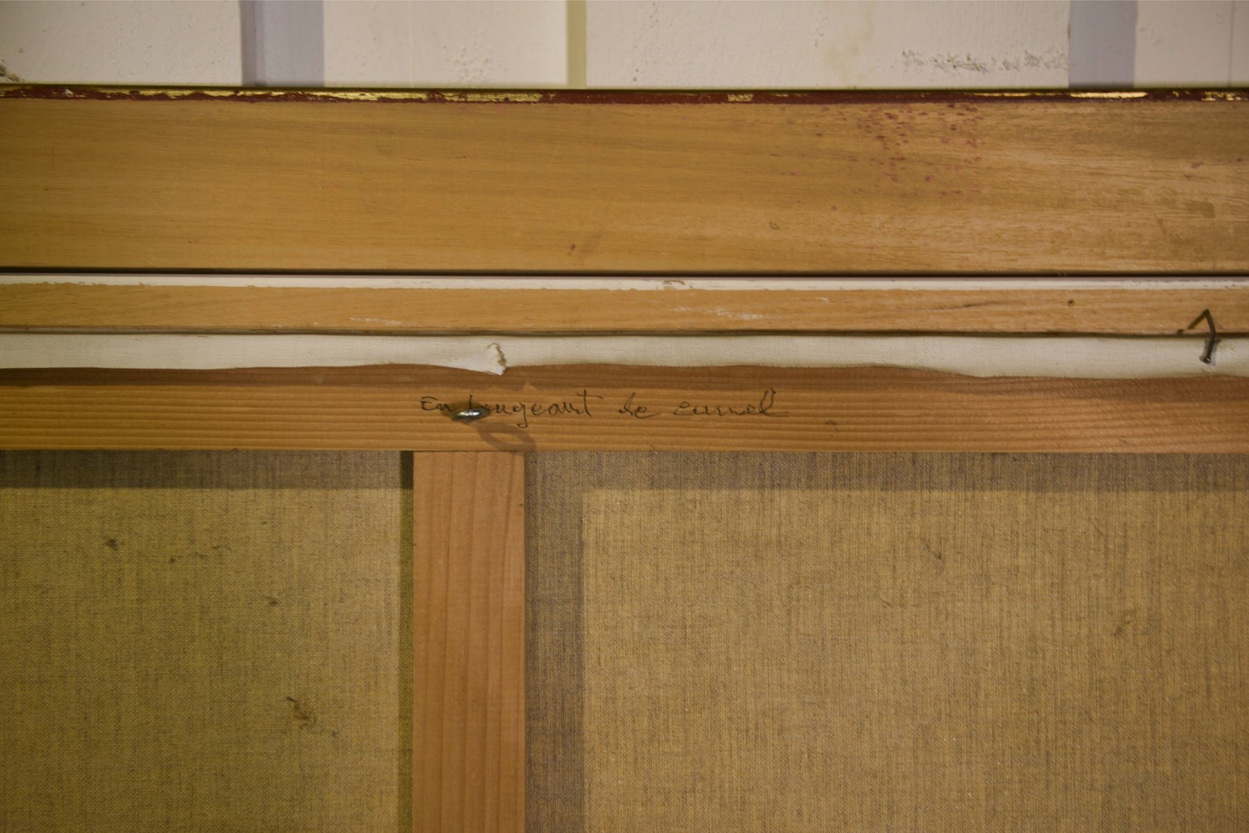 Jean-Pierre Couprie, Walking Along the Canal, 1980s, Canvas & Paint for ...