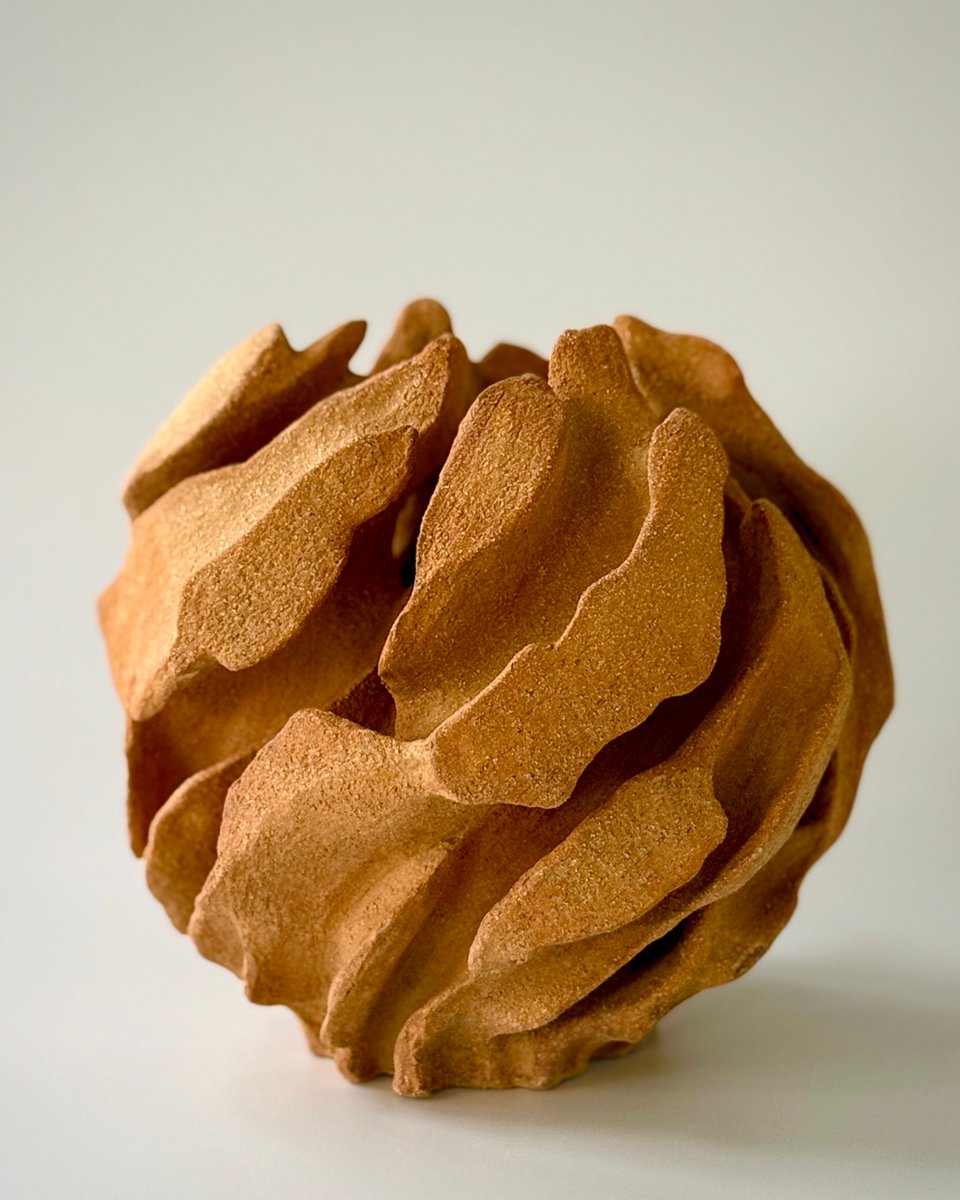 Geoma Kurinuki 11 Sculpture by Pellizco Cerámica for sale at Pamono