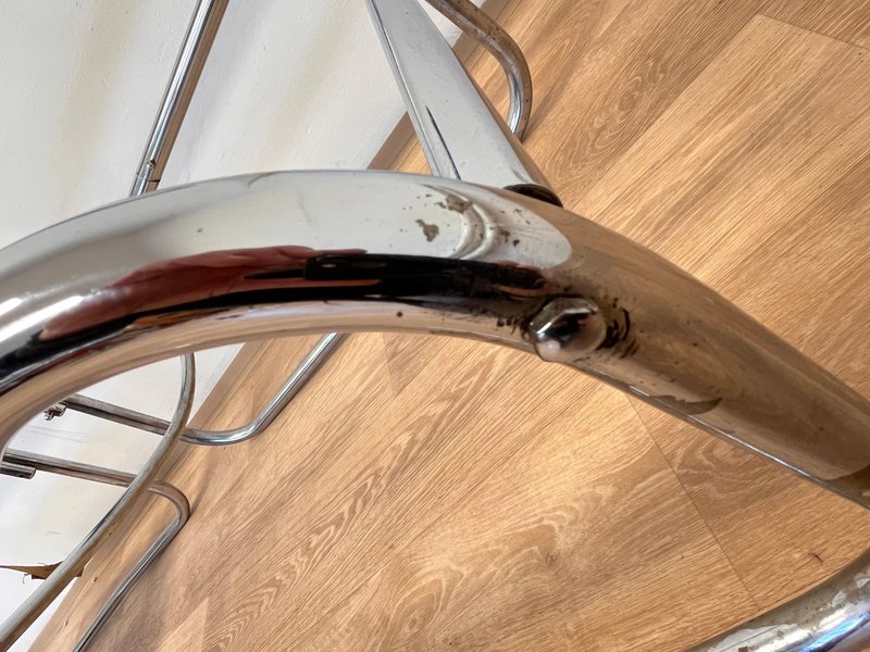 Early Bauhaus Chrome B 35 Armchairs by Marcel Breuer for Thonet, 1930s ...